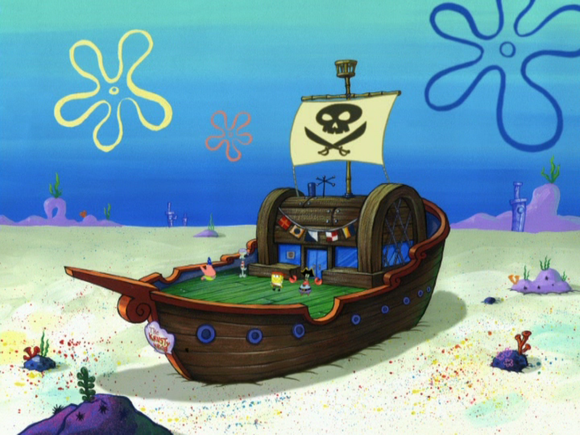 Mr. Krabs' Pirate Ship | Encyclopedia SpongeBobia | FANDOM powered by Wikia