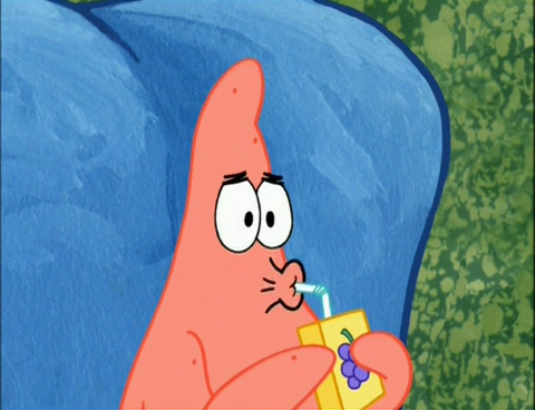 Image - Patrick Drinking a Drink.png | Encyclopedia SpongeBobia ...