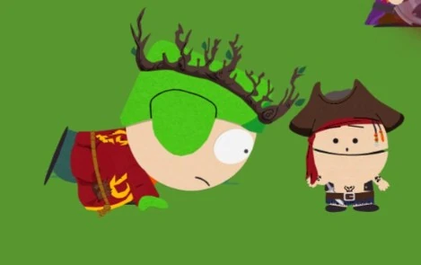 South Park Kyle And Ike Kick The Baby