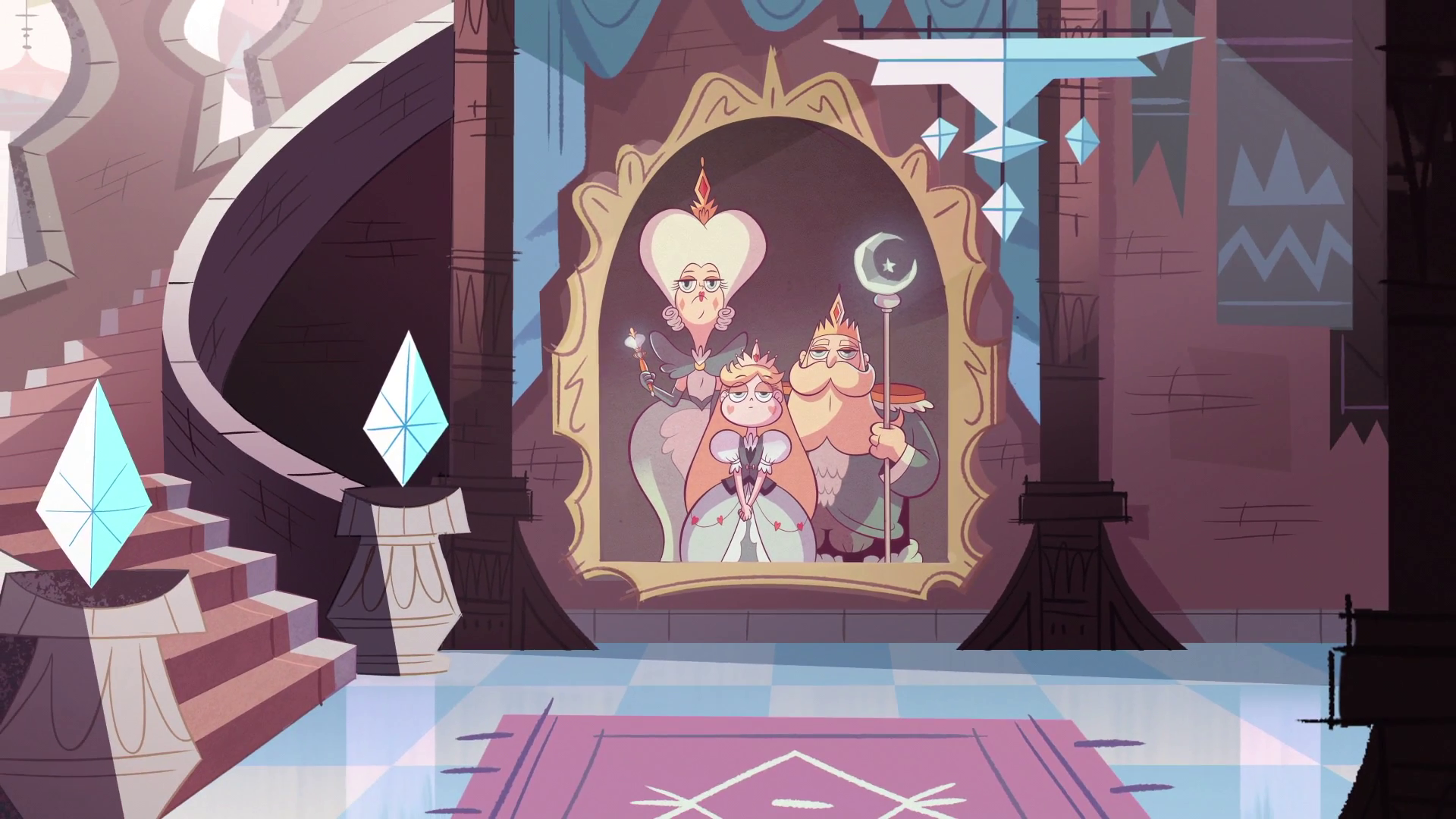 Image - S1e1 portrait of star and family.png | Star vs. the Forces of ... Image - S1e1 portrait of star and family.png | Star vs. the Forces of ...