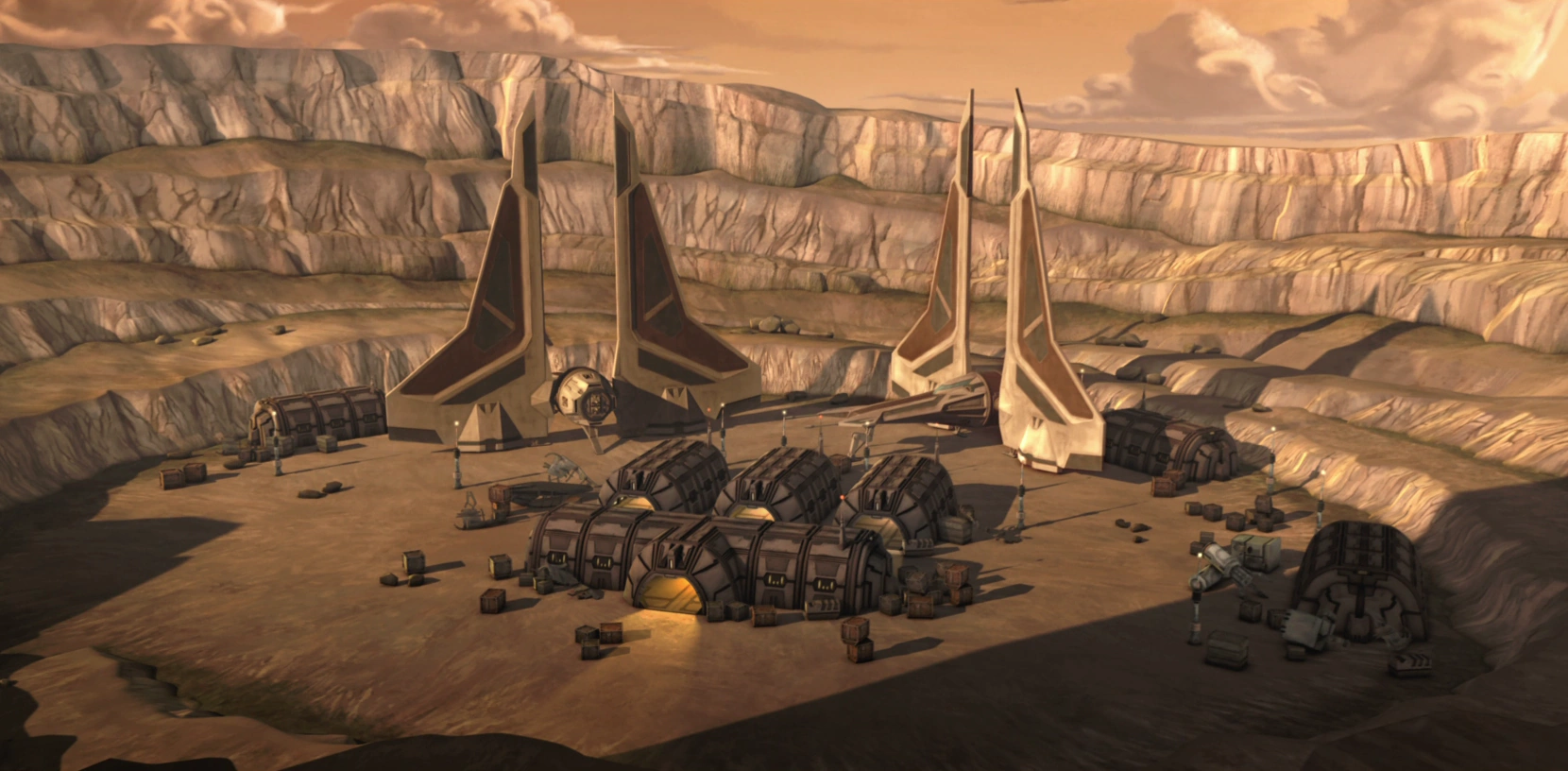 Category:Mandalorian military bases | Wookieepedia | FANDOM powered by ...