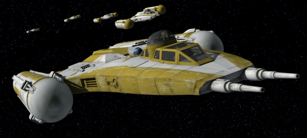 Armored Y-Wing variant, inspired by the Clone Wars series. : r/XWingTMG