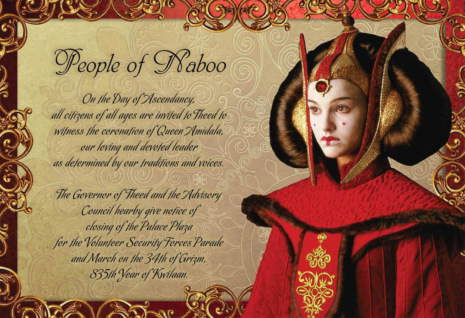 Naboo Coronation | Wookieepedia | Fandom powered by Wikia