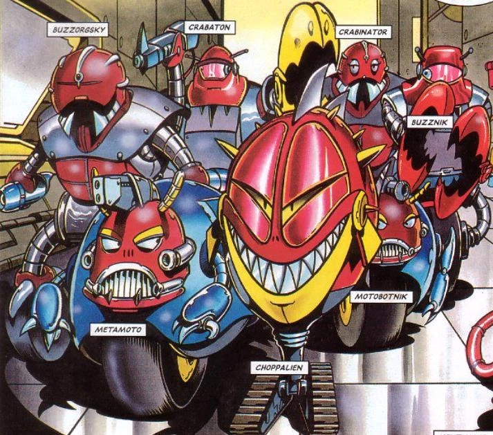 The Seven Badniks | Sonic the Comic Wiki | Fandom powered by Wikia