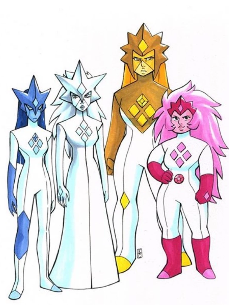 Image - The Diamonds (Fan Art).jpg | Steven Universe Wiki | Fandom ...