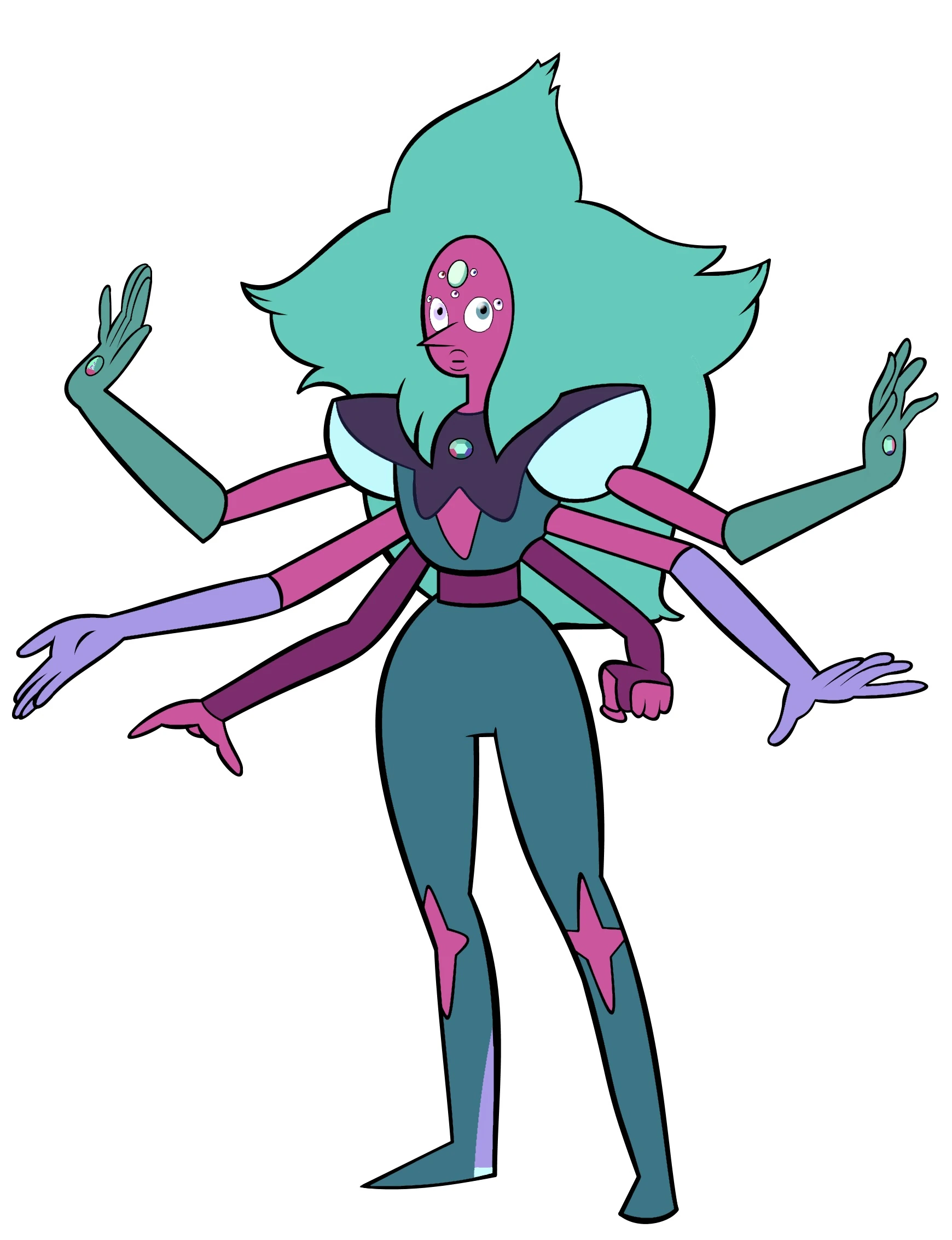 Image - Alexandrite-visor=eyes for days.jpg | Steven Universe Wiki ...
