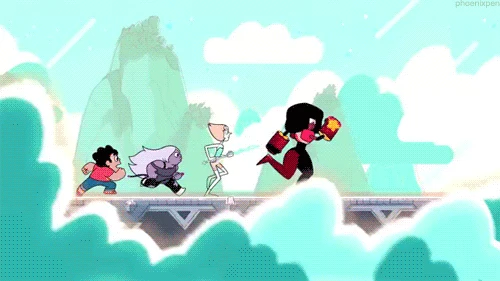 Image - Steven Universe- Run along.gif | Steven Universe Wiki | Fandom ...