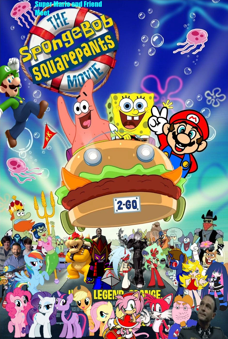 Super Mario and Friends Meet the Spongebob SquarePants the Movie ...