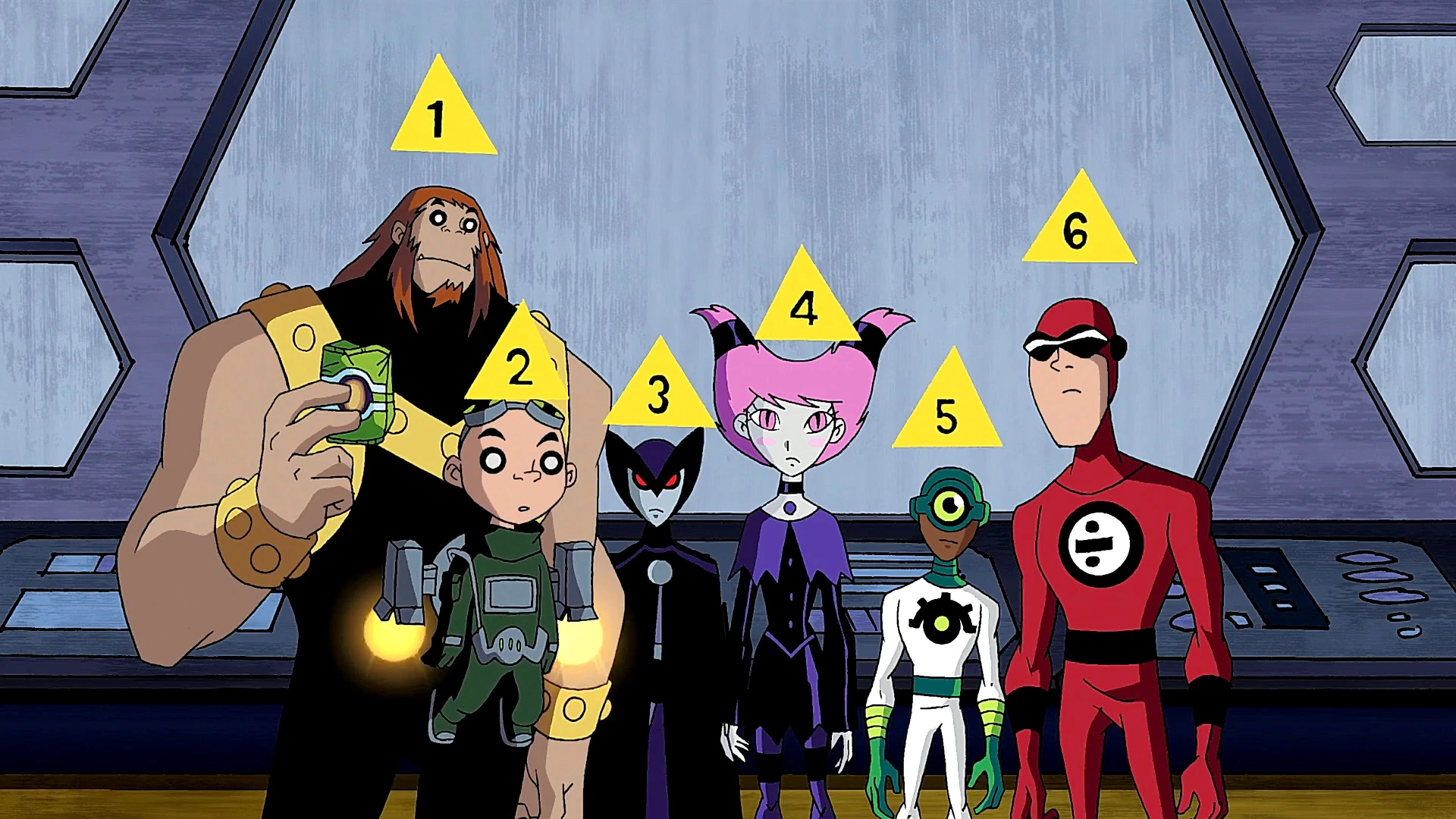 Image - The six members of the H.I.V.E. Five.jpg | Teen Titans Wiki ...