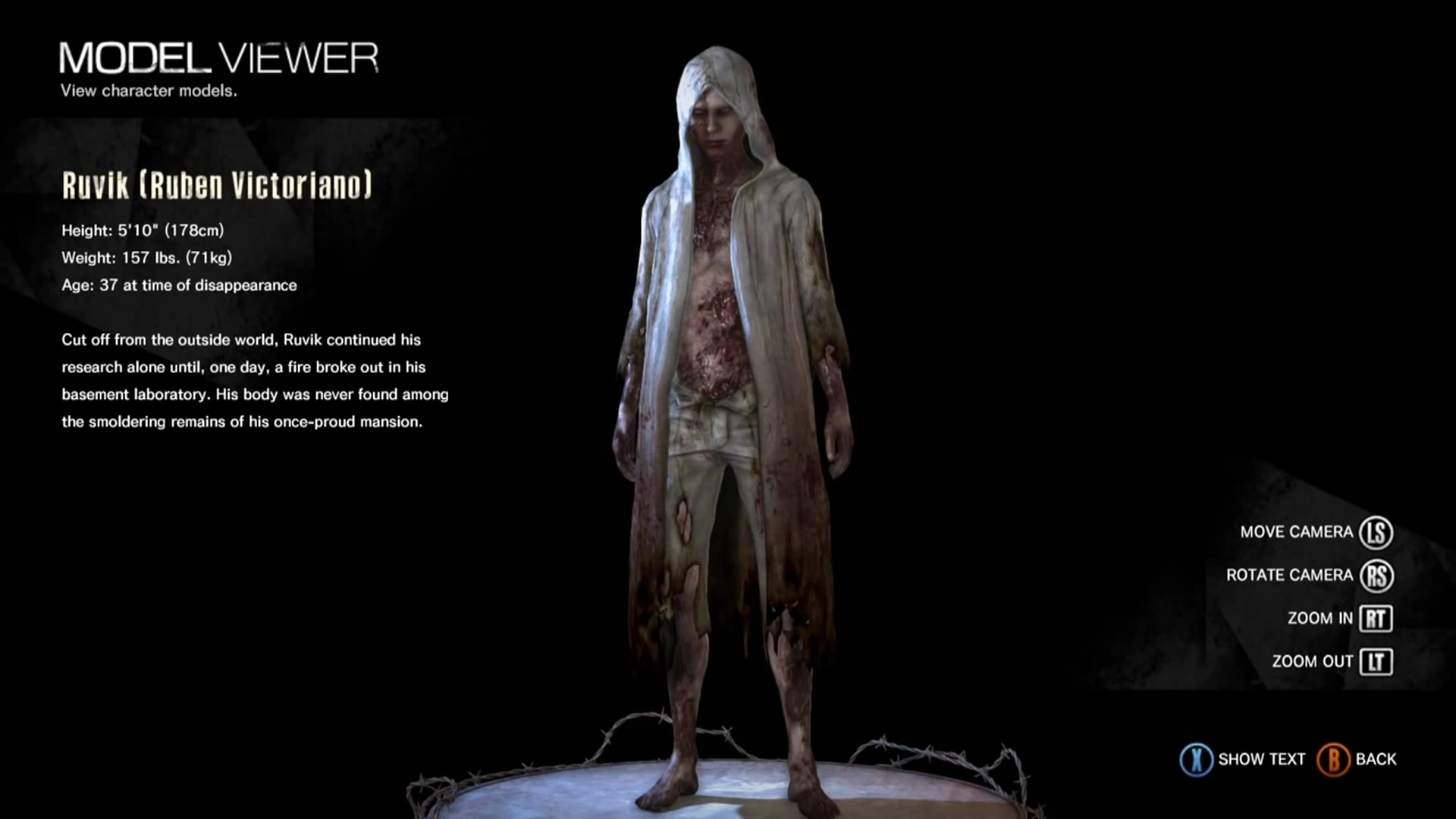 Image - Ruvik model viewer (full body).png | The Evil Within Wiki ...