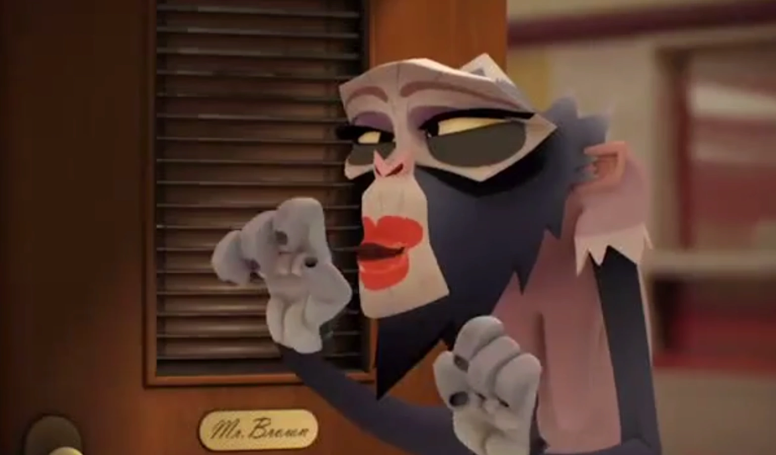 Image - Simian make-up face.png | The Amazing World of Gumball Wiki ...