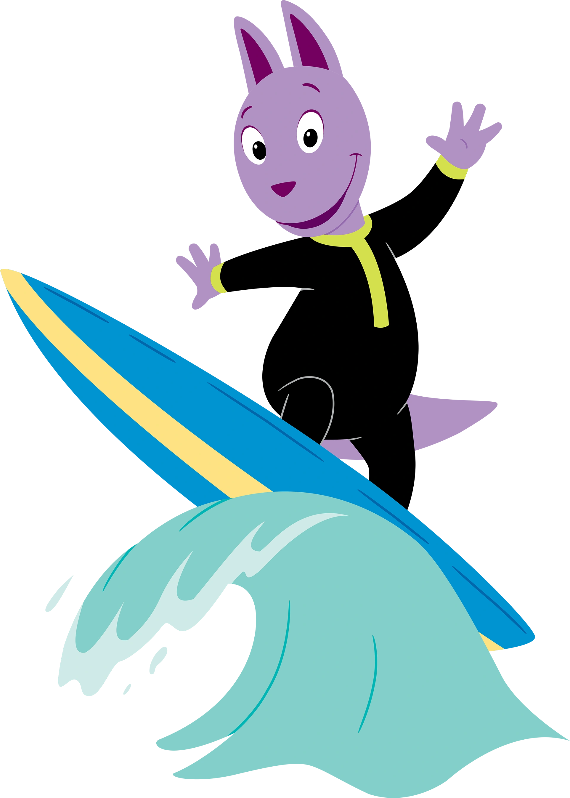 Image - The Backyardigans Beach Bonanza Austin Surfing.png | The ...