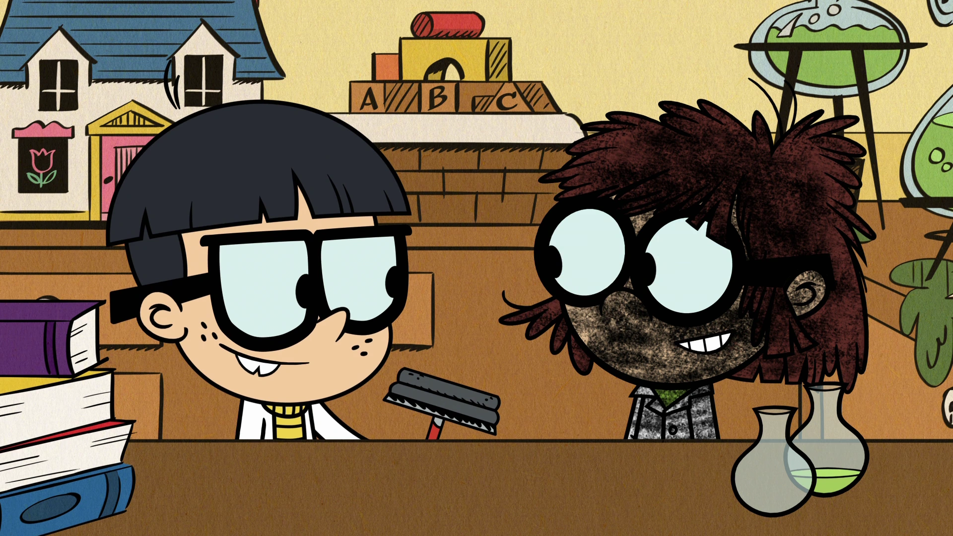 Image - S2E12B Lisa and David.png | The Loud House Encyclopedia | FANDOM powered by Wikia