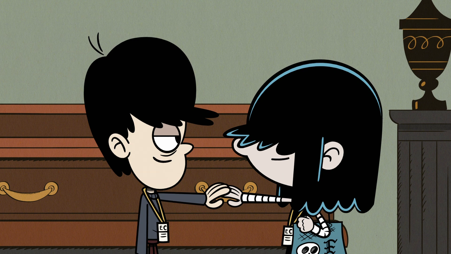 Image - S2E12B Lucy and Silas.png | The Loud House Encyclopedia | FANDOM powered by Wikia