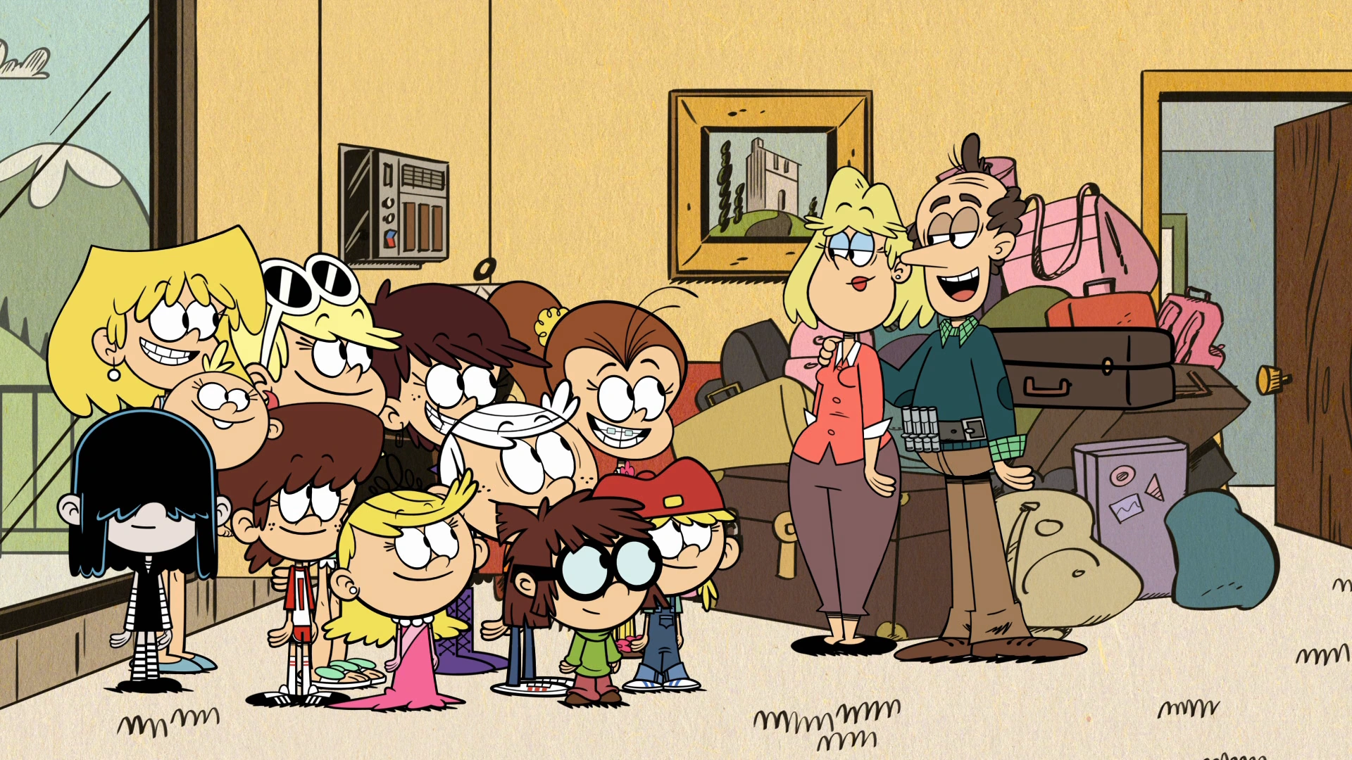 Image - S2E04A Loud family in their hotel room.png | The Loud House ...