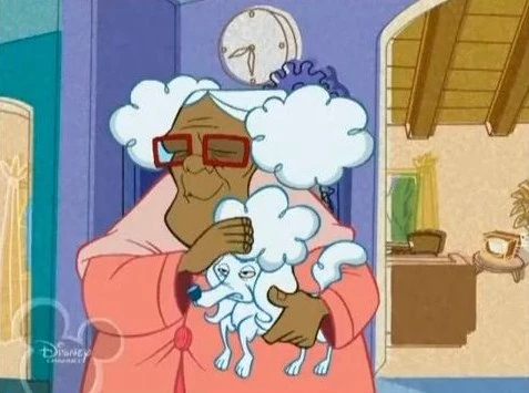 Image - Suga Mama Holding Puff.jpg | The Proud Family Wiki | Fandom ...