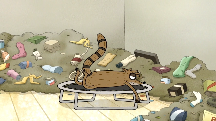 Image - S5E05.043 Rigby Laying on His Bed.png | Regular Show Wiki ...