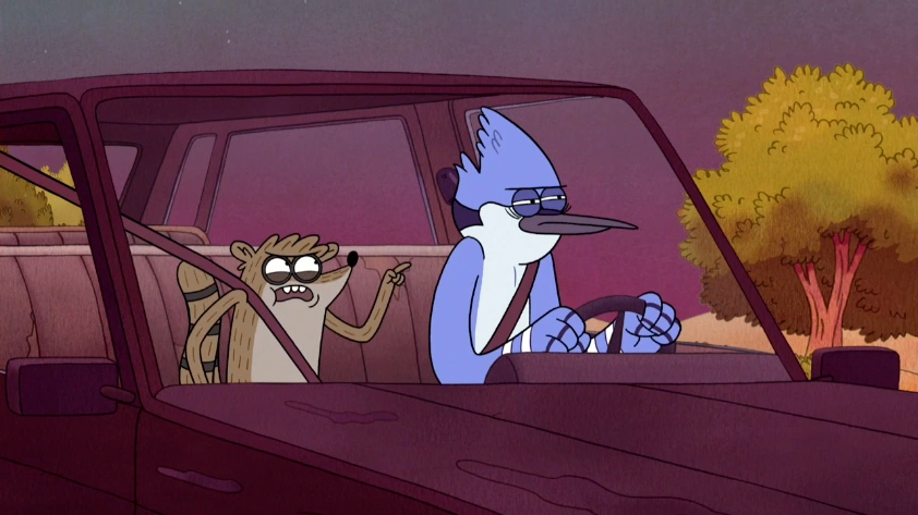 Image - S5E01.115 Rigby Angry at Mordecai.png | Regular Show Wiki ...
