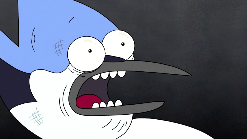 Image - S4E20.223 Mordecai Screaming in Pain.png | Regular Show Wiki ...