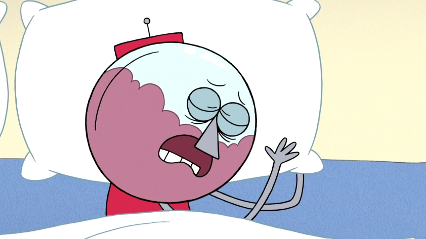 Regular Show Benson And Pops Image - S6E18.122 Benson Sleeping.png ...