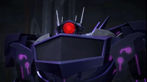 Transformers Prime Shockwave Face