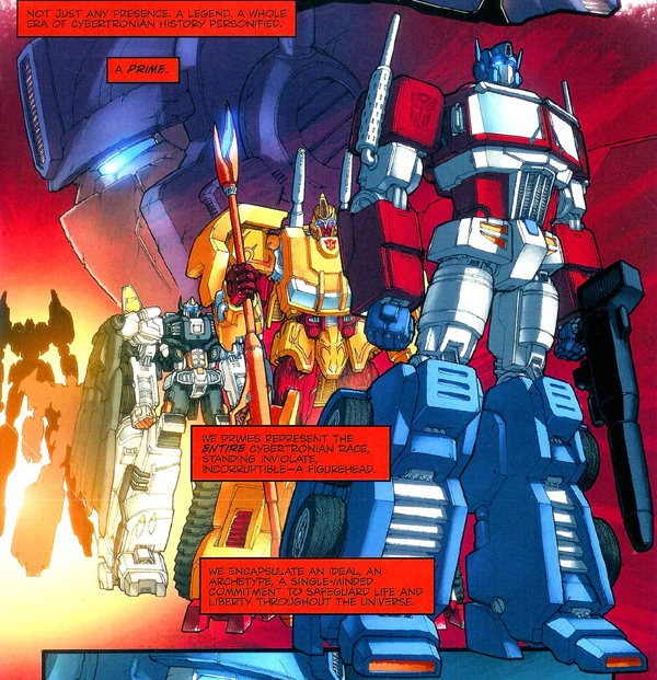Prime (rank) | Teletraan I: The Transformers Wiki | FANDOM powered by Wikia