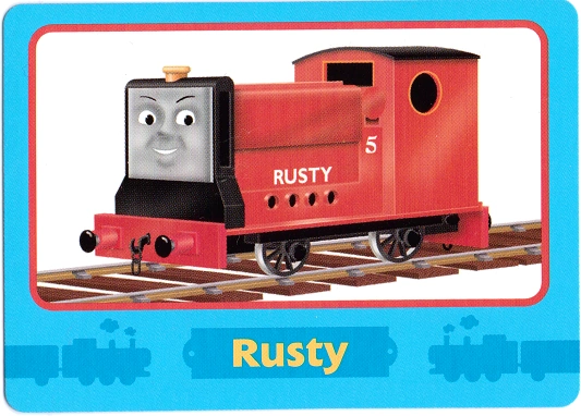 Image - RustyTradingCard.png | Thomas the Tank Engine Wikia | FANDOM ...