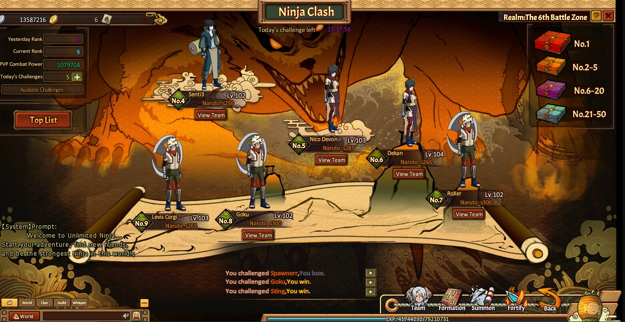 Unlimited Ninja