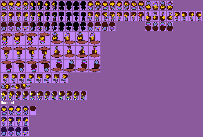Image - Frisk sprites.png | Undertale Вики | FANDOM powered by Wikia