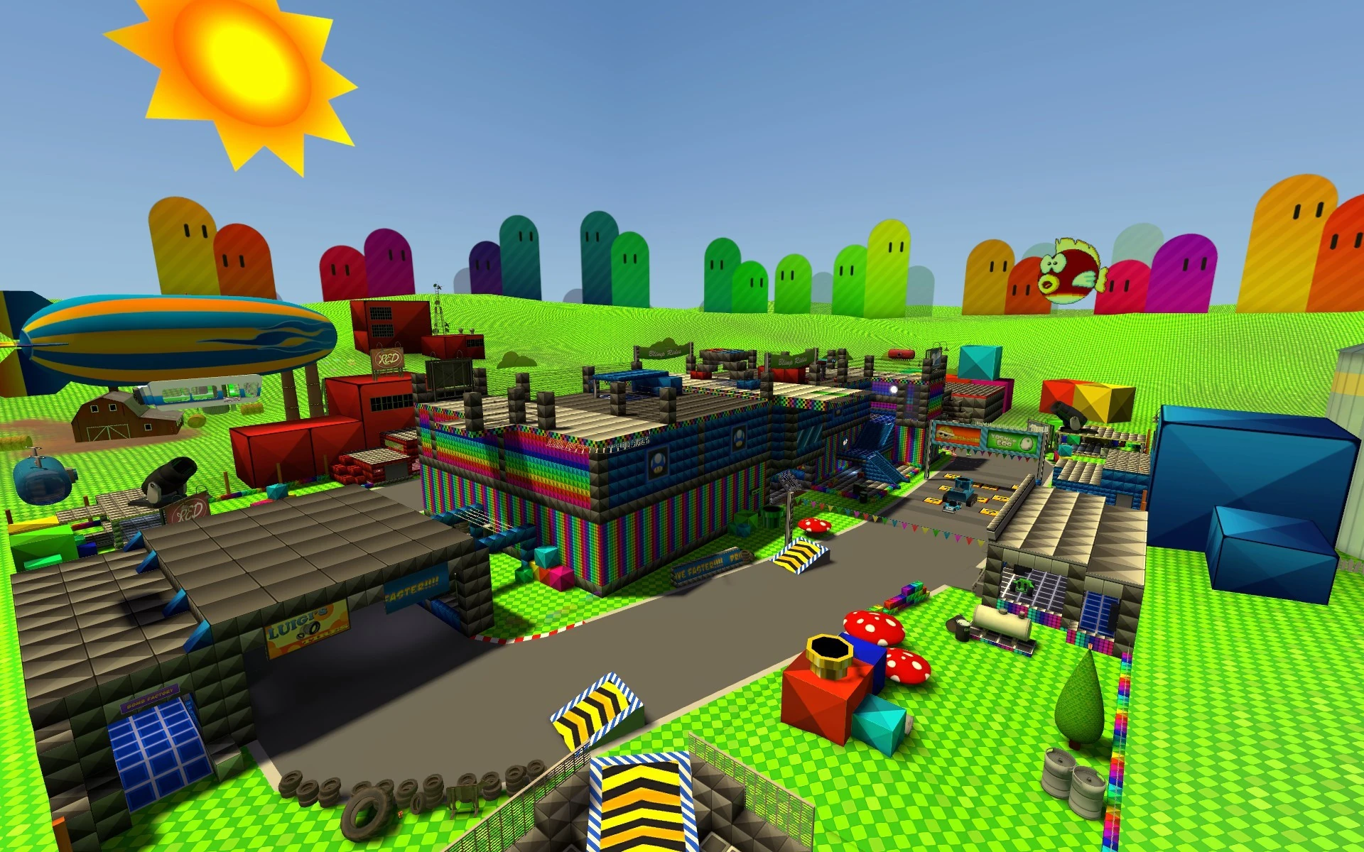 Image - TF2 Mario Kart Map.jpg | Universe of Smash Bros Lawl Wiki ...