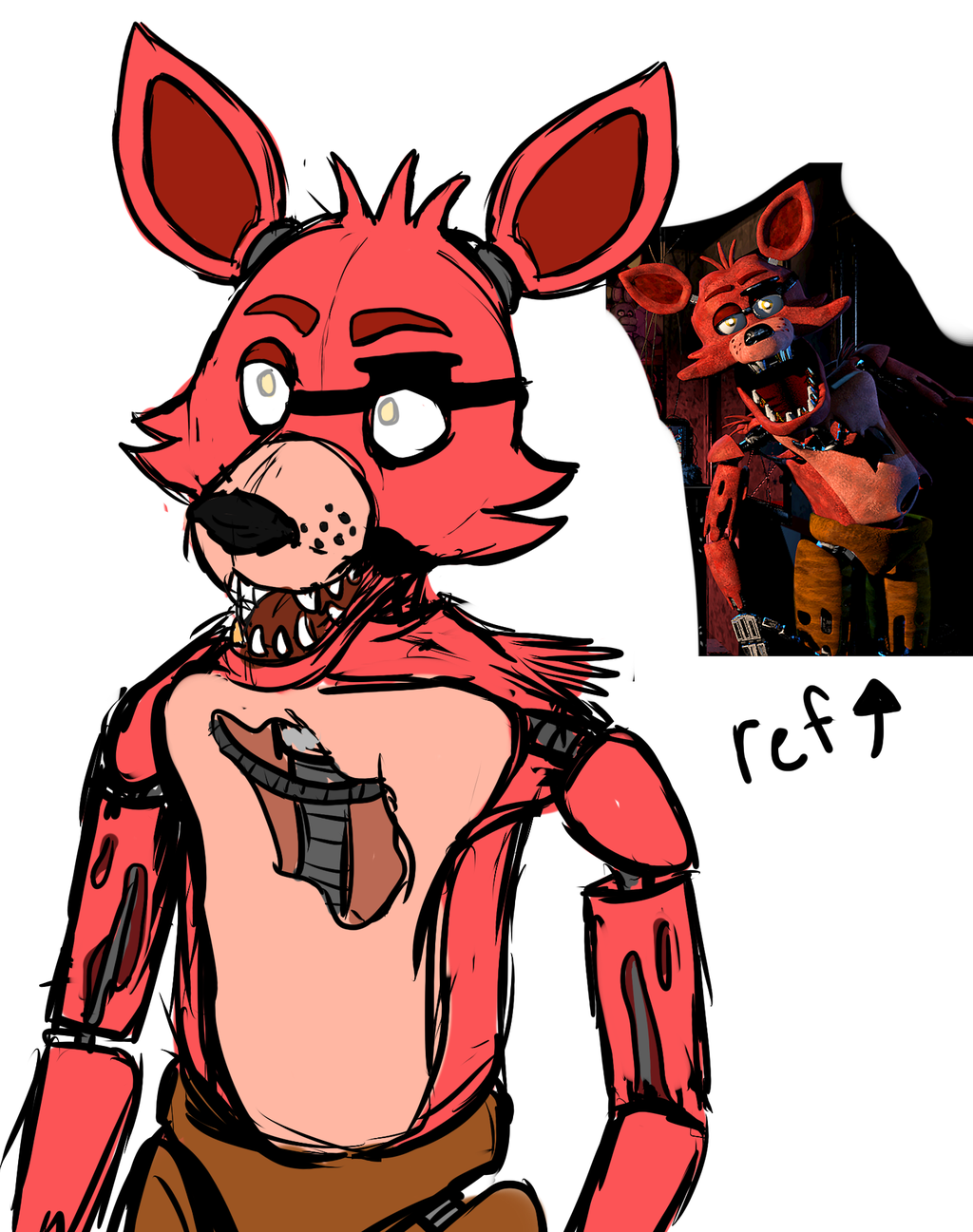 Imagen Fnaf Foxy By Sabereth D7vpkfxpng Steven Universe Wiki
