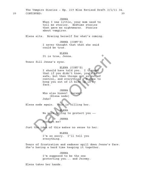 Image - 2.19script.jpg | The Vampire Diaries Wiki | FANDOM powered by Wikia