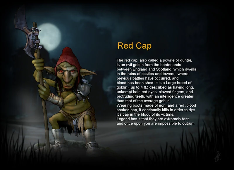 Redcap (folklore) | Villains Wiki | FANDOM powered by Wikia