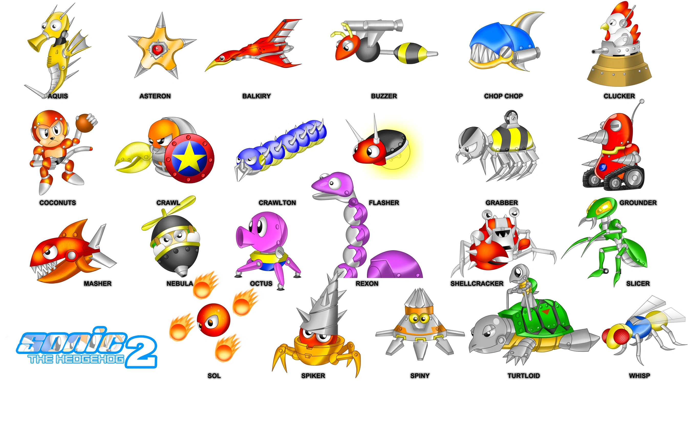 Badniks | Villains Wiki | FANDOM powered by Wikia