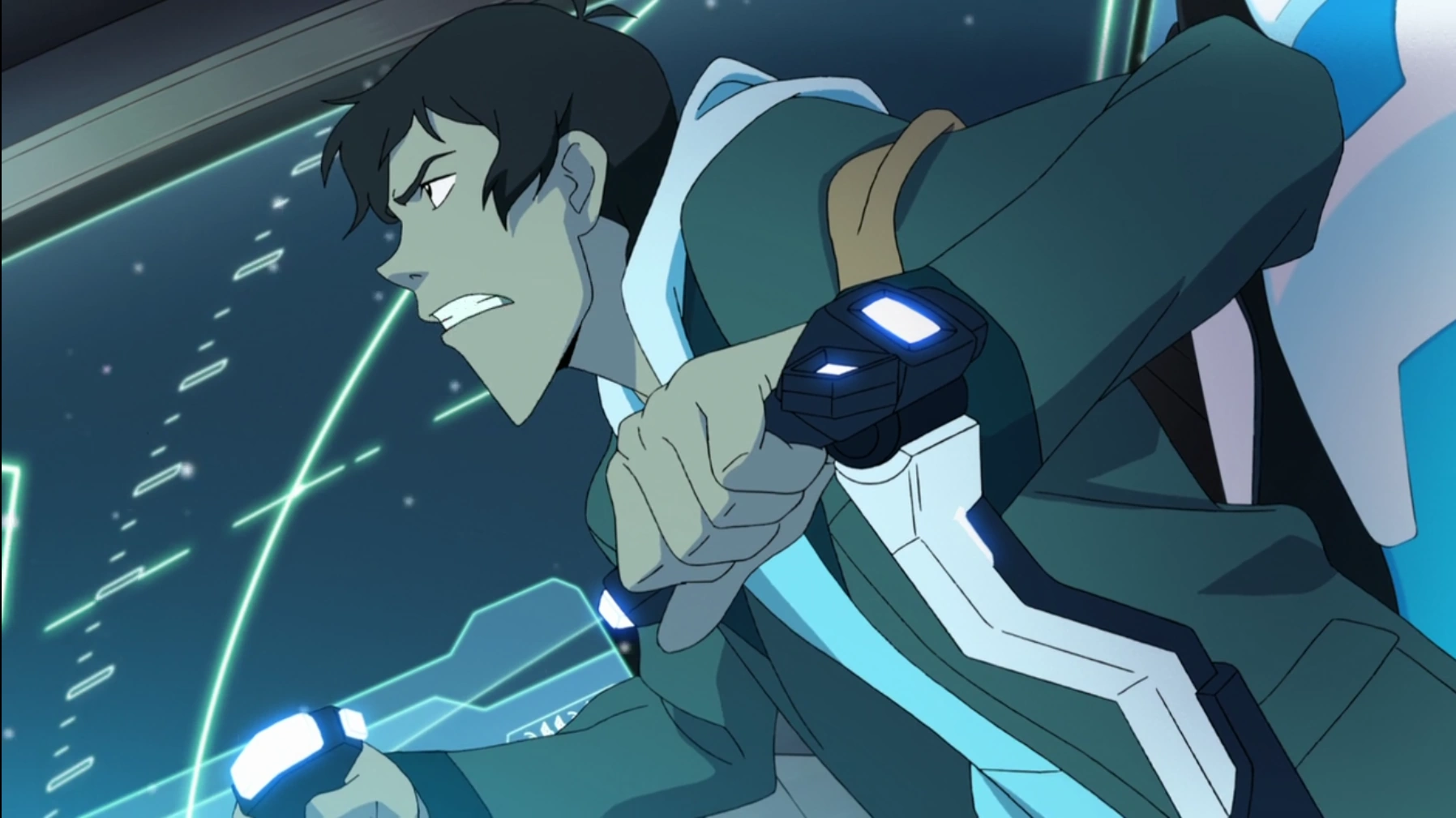 Image - 17. Lance pilots Blue to first battle.png | Voltron Wiki ...