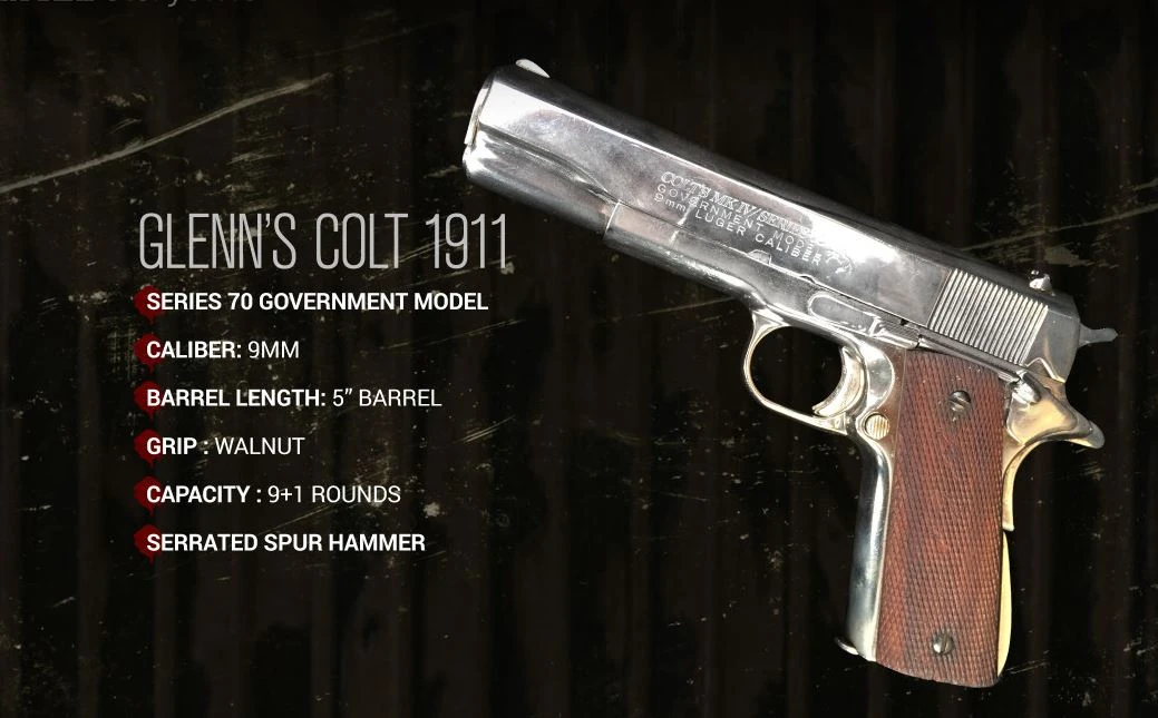 Image - Glenn's Colt 1911.JPG | Walking Dead Wiki | FANDOM powered by Wikia
