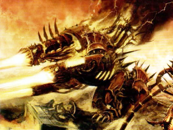 Warhammer 40k Chaos Forge World Daemon Engine