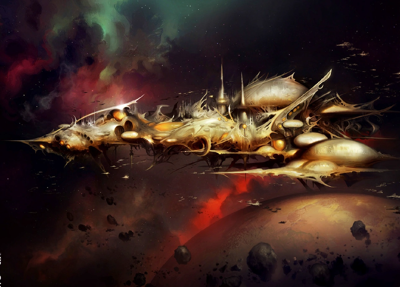 Forerunners/Flood (Halo) vs Vorlons/Shadow (B5) vs Necrons/Eldars ...