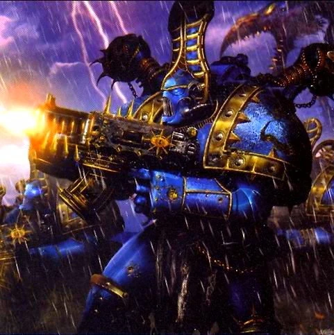 Warhammer 40k - Thousand Sons - Rubric Marine Minecraft Skin