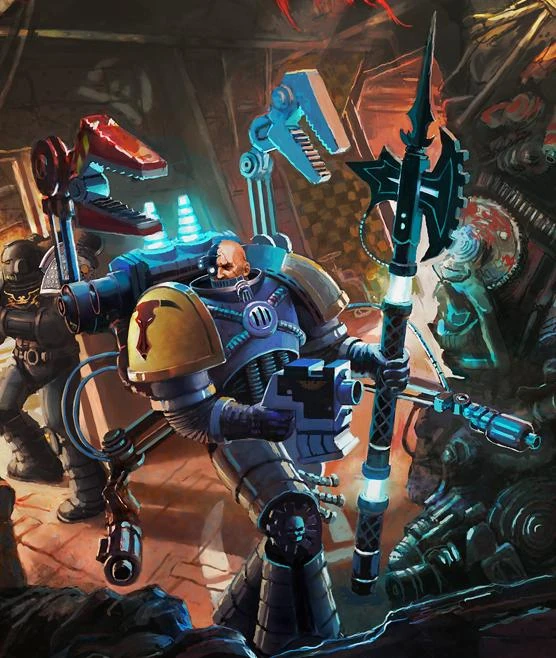 Image - Minotaur Tech-Marine Deathwatch.jpg | Warhammer 40k | FANDOM ...