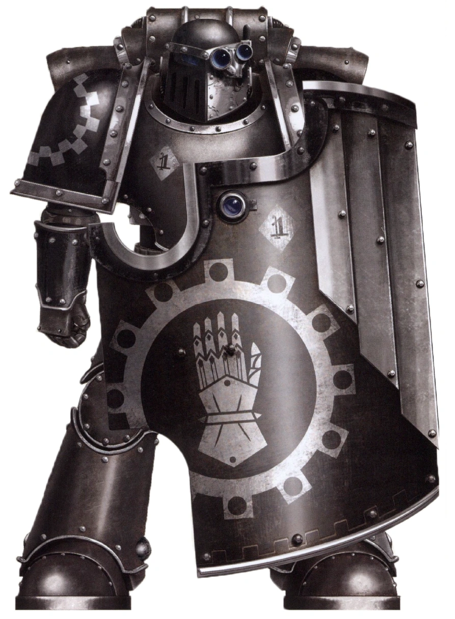 Pre Heresy Iron Hands - gunmetalish black - Forum - DakkaDakka