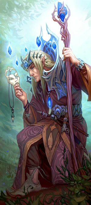 Eladrin Wizard Miniature