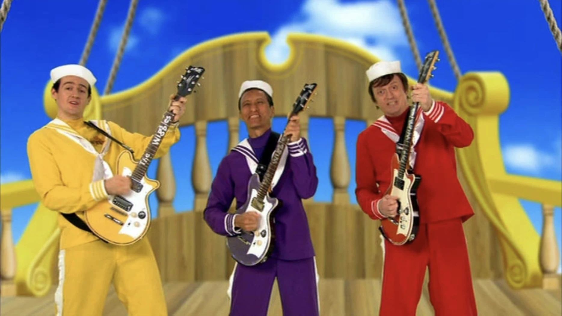 Image - TheProfessionalWigglesPlayingMatonGuitars.jpg | Wigglepedia ...