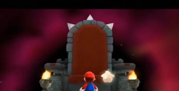 Image - Bowser's Gravity Gauntlet- Bowser's Throne Planet.png | Wii ...