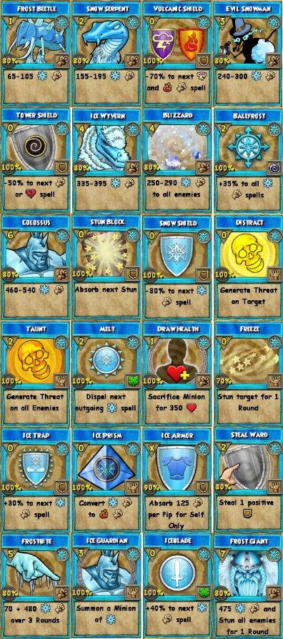 Ice Spells | Wizard 101 Wiki | Fandom powered by Wikia