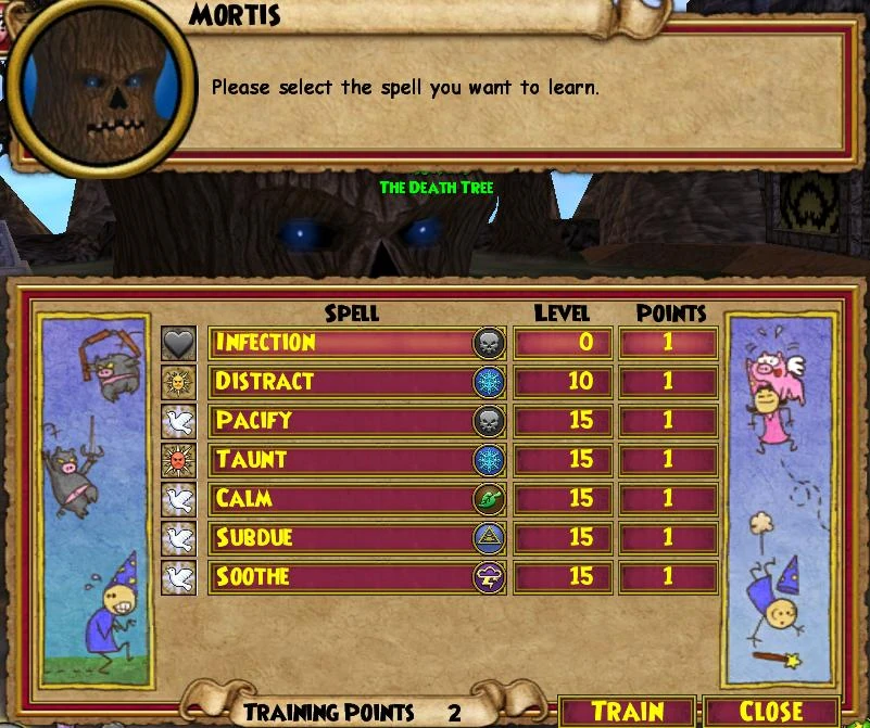 Mortis, the Death Tree | Wizard 101 Wiki | FANDOM powered by Wikia