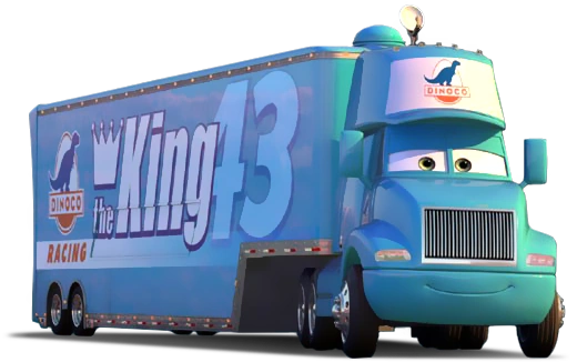 Image - Gray dinoco hauler.png | World of Cars Wiki | Fandom powered by ...