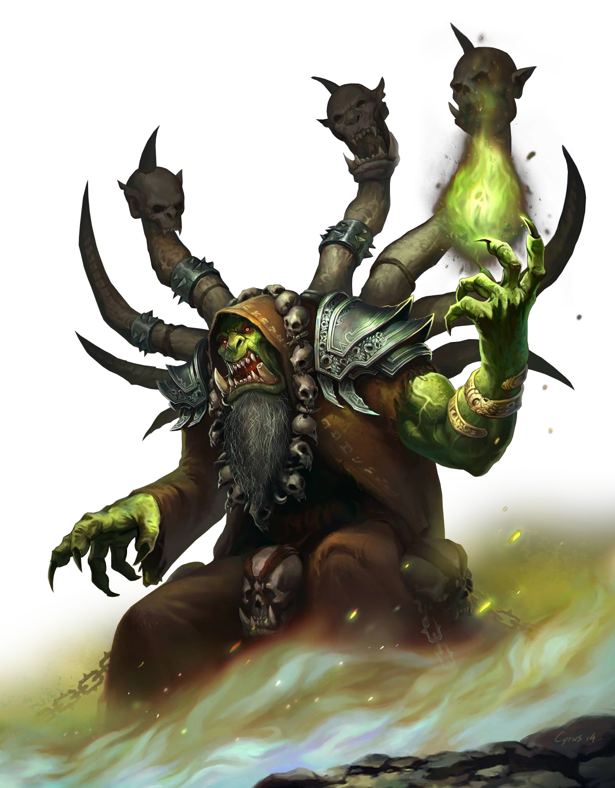 Image - Gul'dan Custom Fanart.png | WoWWiki | FANDOM powered by Wikia