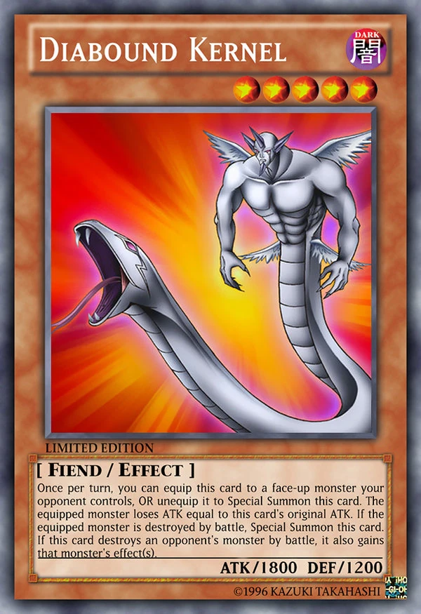 Image - Diabound Kernel.jpg | Yu-Gi-Oh Card Maker Wiki | FANDOM powered ...
