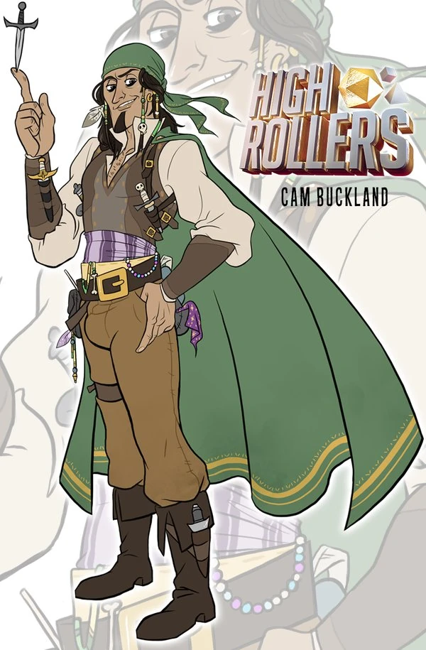 Cam Buckland (High Rollers) Minecraft Skin